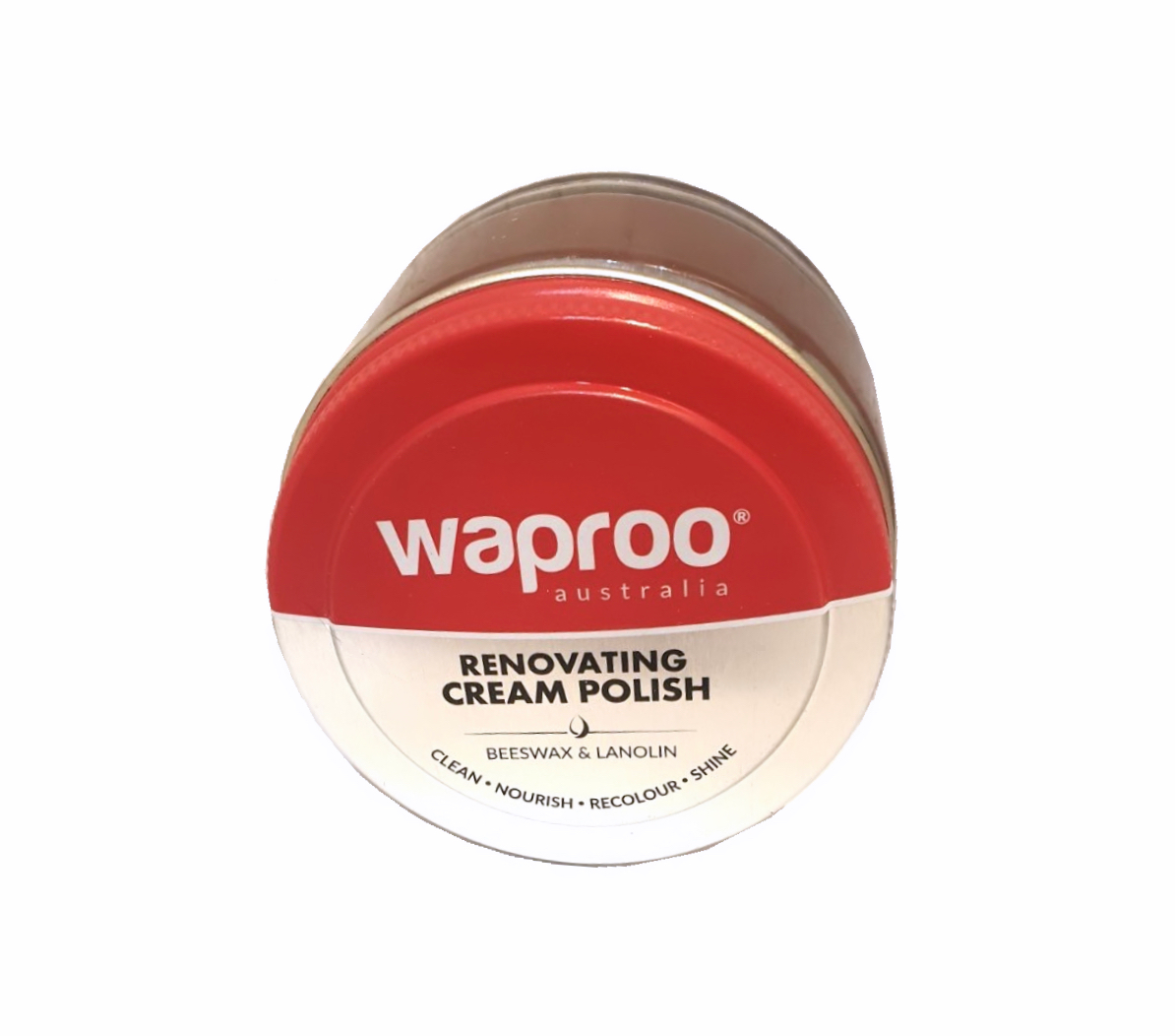 Waproo Light Tan Renovating Cream Polish 42g Made In France – Redpath Shoes Canberra