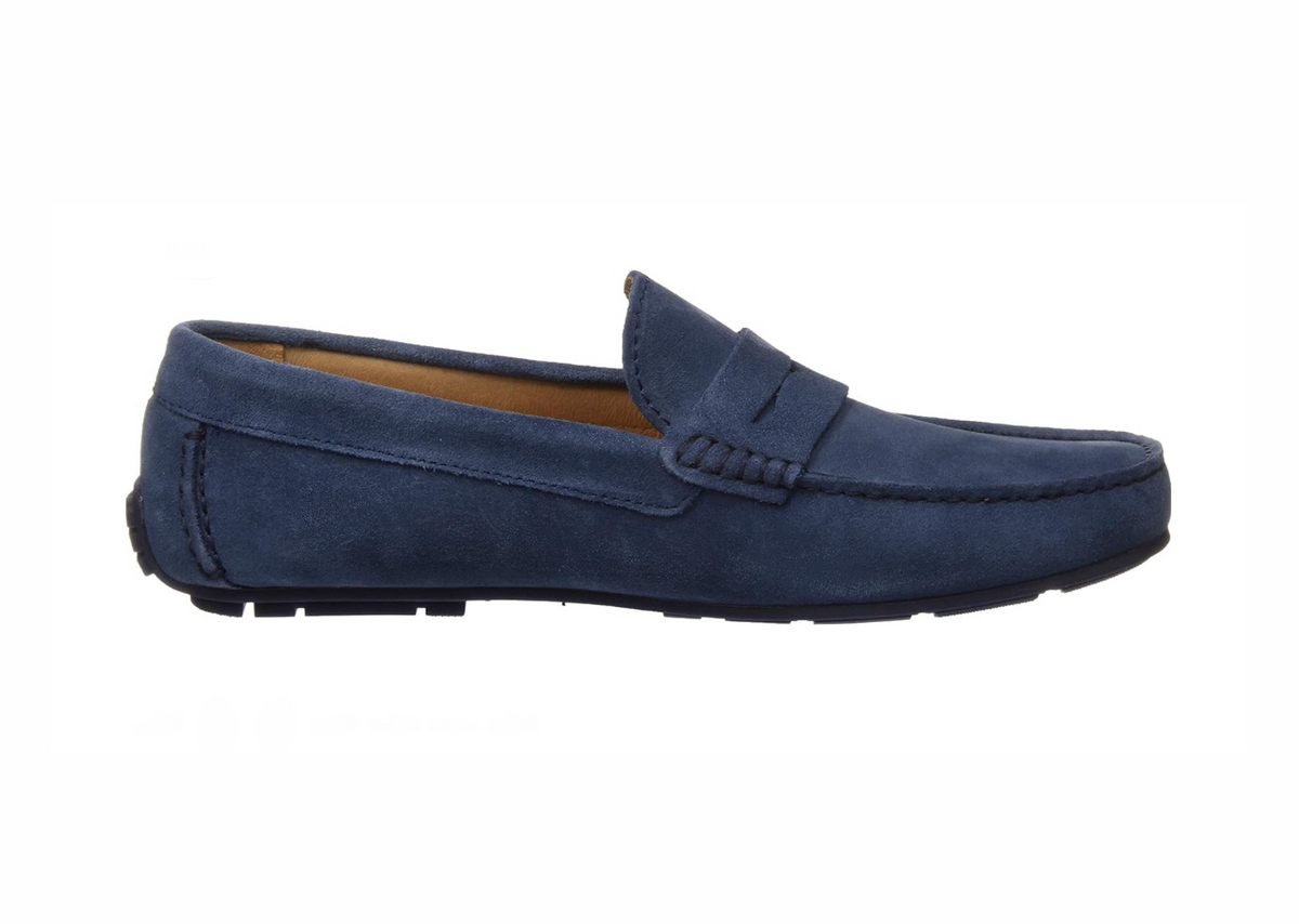Martinelli 1411-2496X Pacific Azul Mar Light Blue Suede Leather Slip O ...