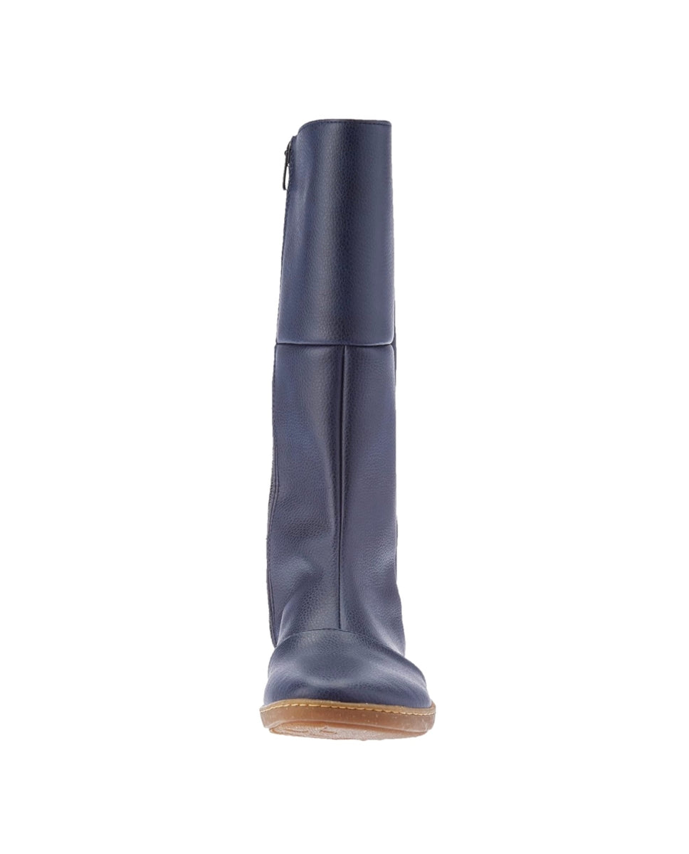 El Naturalista 5316T Ocean Blue Rugged Coral Vegan Knee High Boots Zip ...