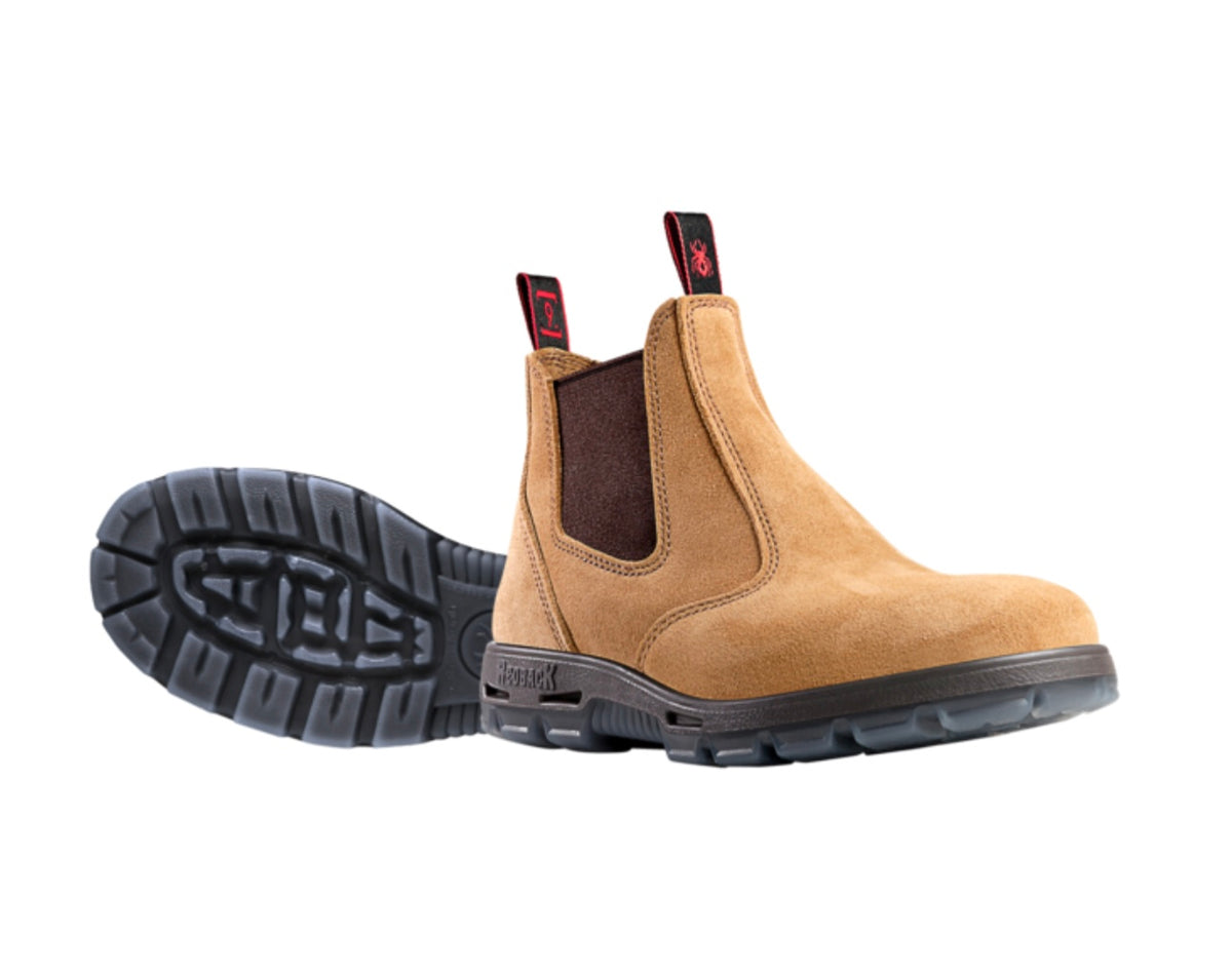 Redback UBBA Banana Suede Bobcat Soft Toe Elastic Sided Boot Made In A ...