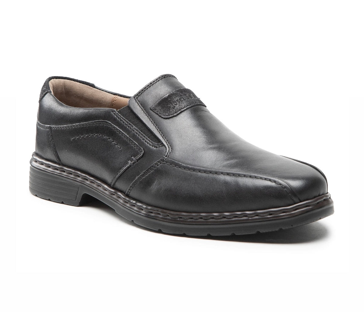 Josef Seibel Alastair 03 Westin Kombi Black Schwarz Leather Slip On Sh ...