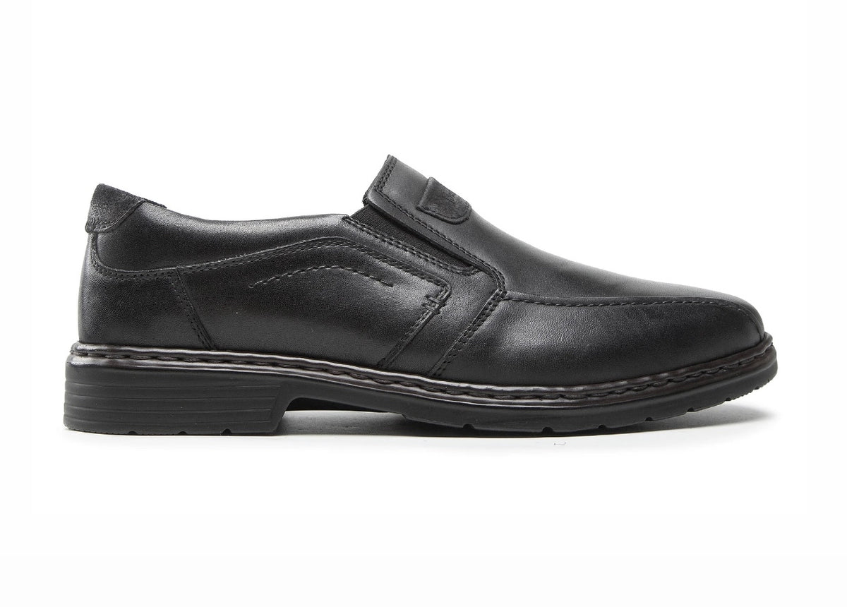 Josef Seibel Alastair 03 Westin Kombi Black Schwarz Leather Slip On Sh ...
