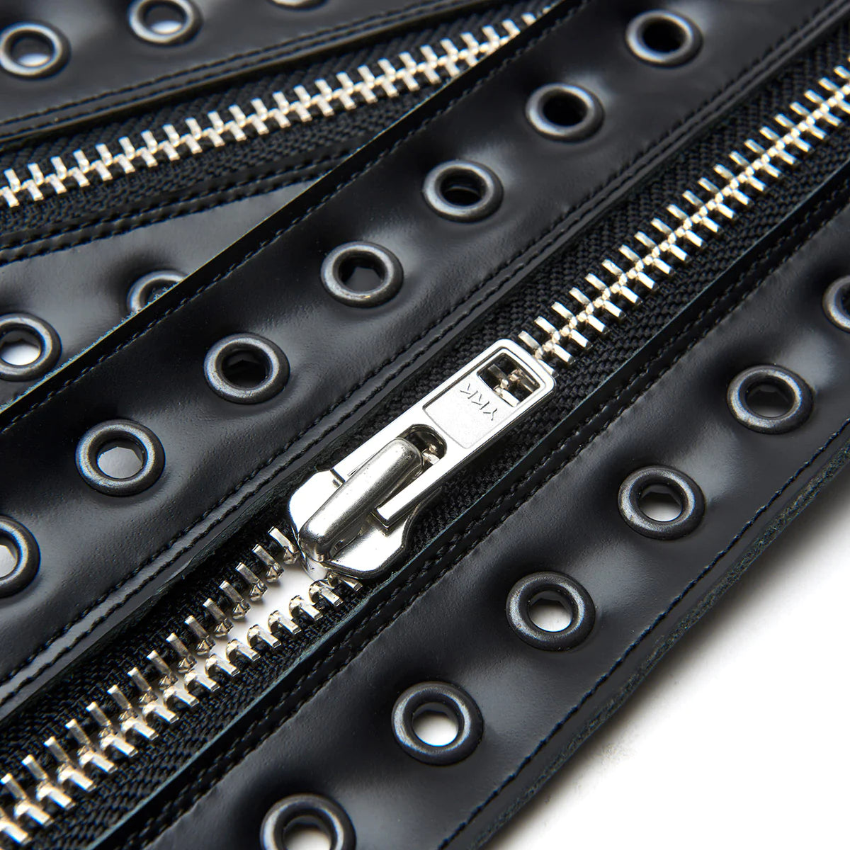 Solovair Gripfast 11 Eye Zip Guard Black Hi-Shine Made In England ...