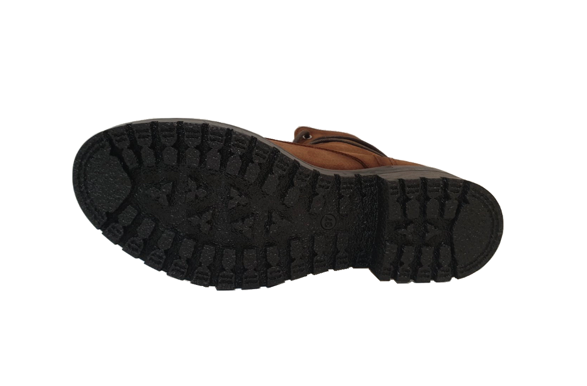 Sala Europe Logger Tarkin Light Tan 6 Eyelet Ankle Boot Made In Turkey ...
