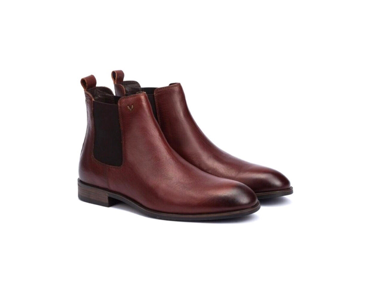 Martinelli 1456-2540R Warren Tan Leather Chelsea Boot Made In Spain ...