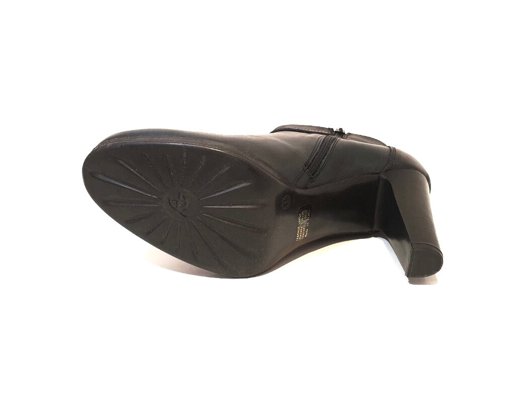 Progetto H126 Light Verde Black Green Zip Ankle Boot Made In Italy ...