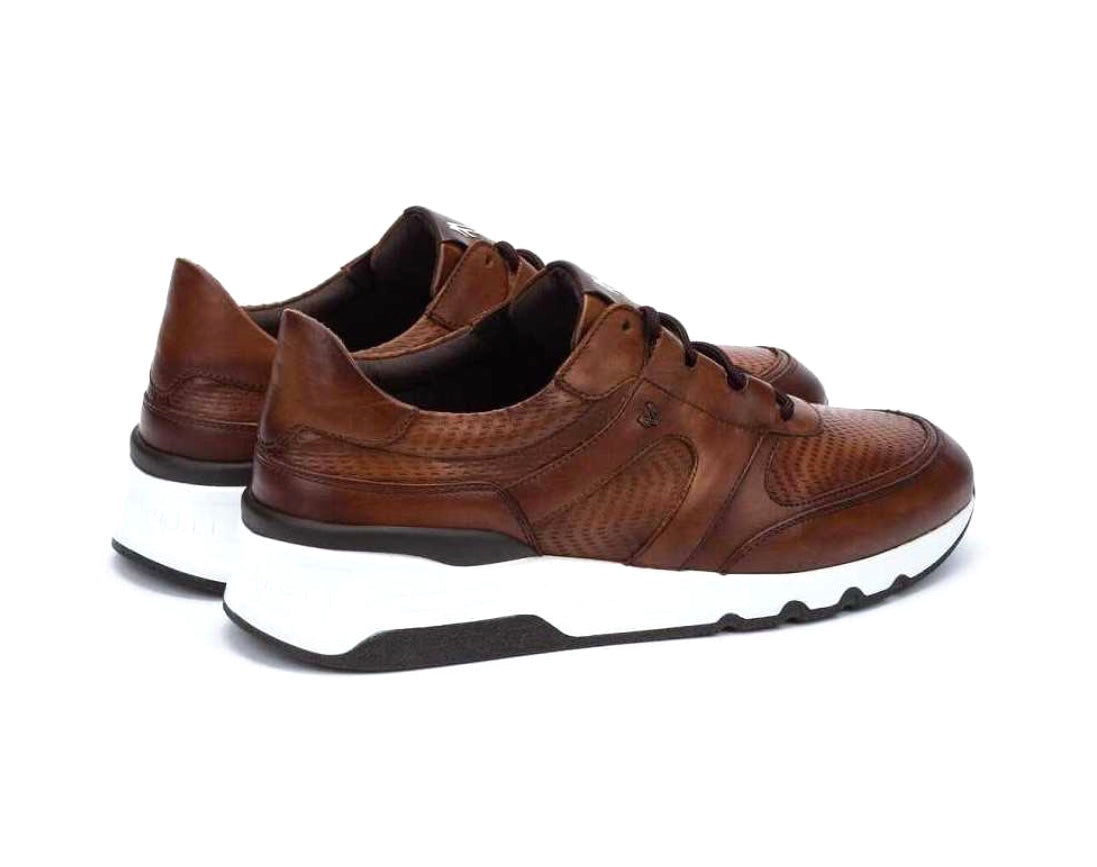 Martinelli Newport 1513-2556L2 Cafe Light Brown 5 Eyelet Sneaker Shoe ...