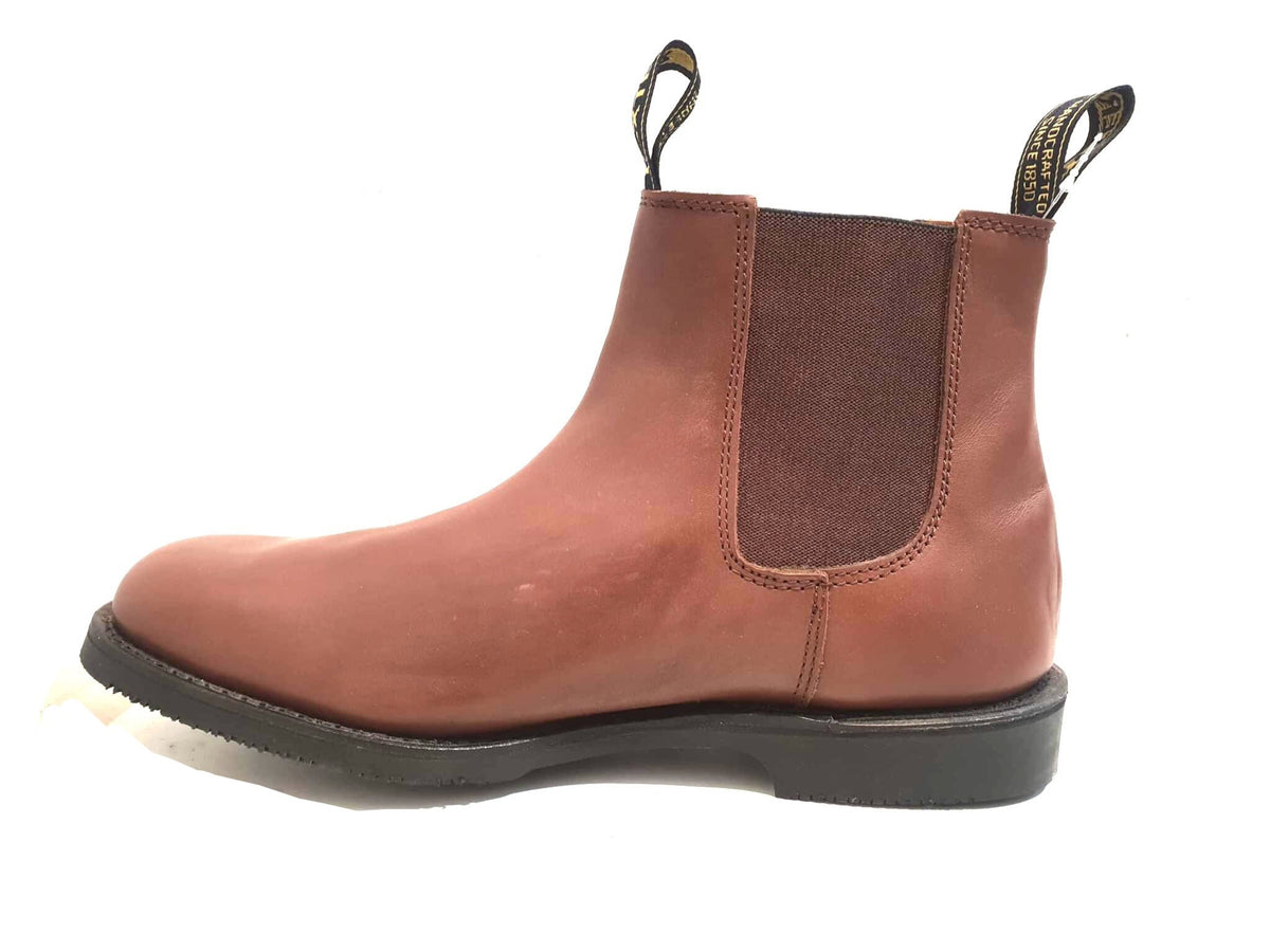 Baxter Patrol Brown Rubber Sole Elastic Sided Made In Australia ...